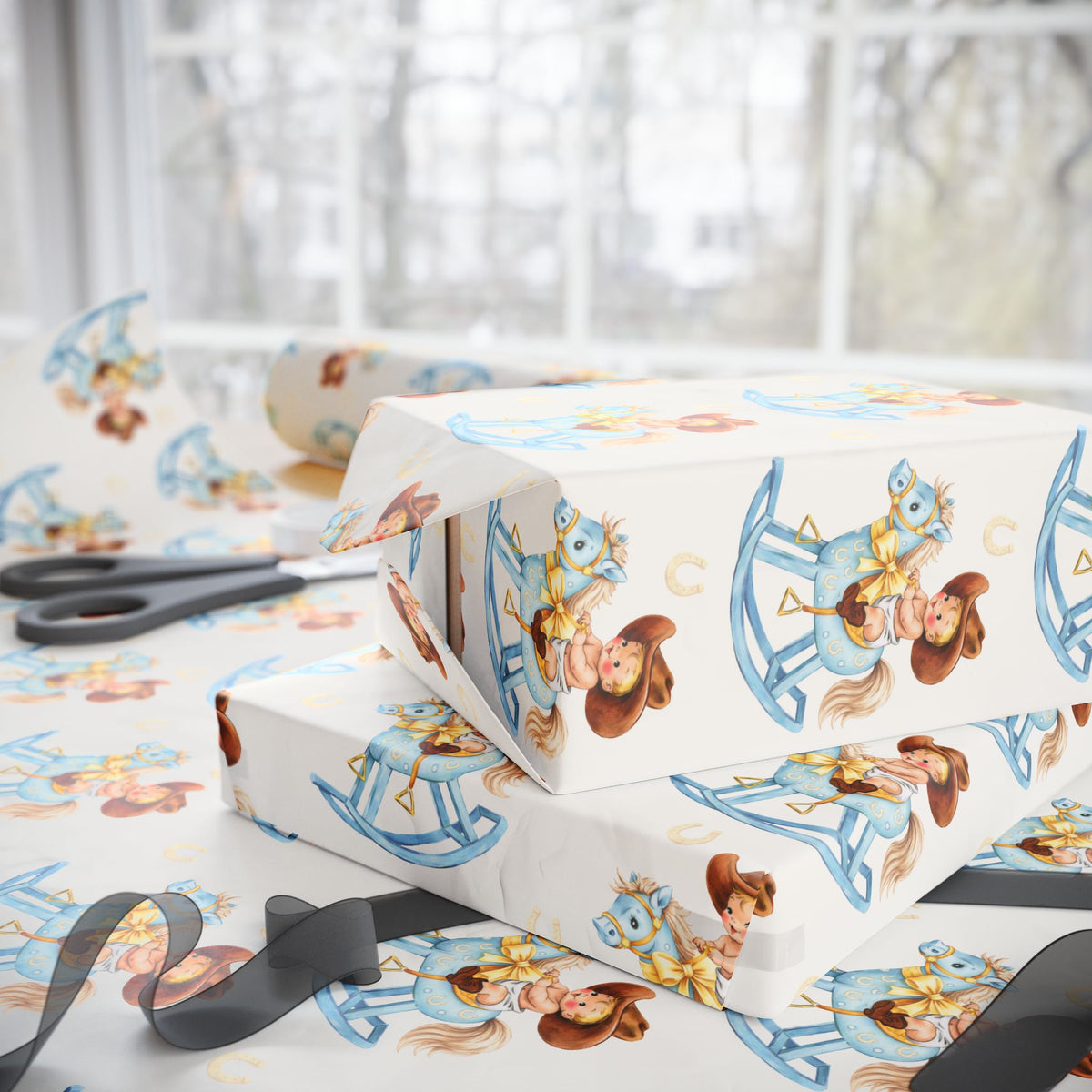 Storybook Baby Wrapping Paper | Vintage Gift Wrap | House of 1776