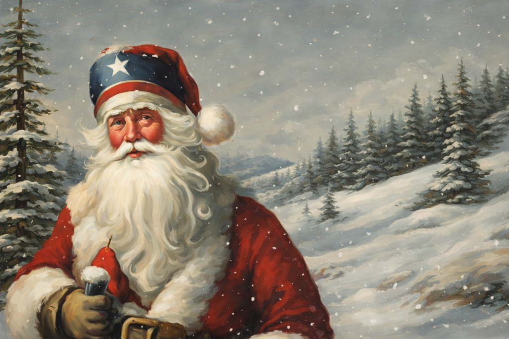 Vintage Christmas Greeting Cards | Patriotic Holiday Cards | House of 1776